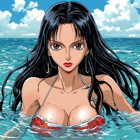 Nico Robin Animation 1995 Comic Canonical Image Dynamic Pose Cute Face — Image Created