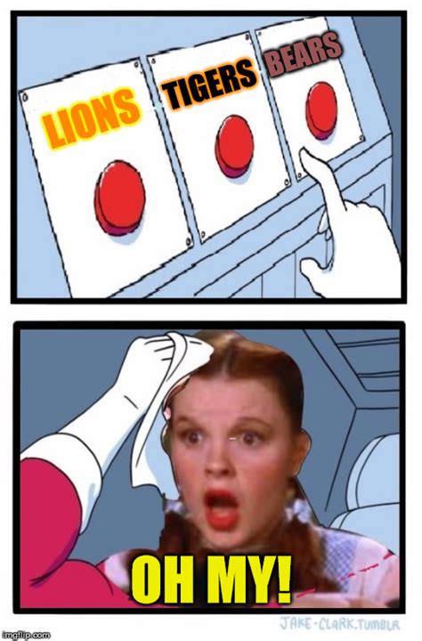 Three Buttons Dorothy Imgflip