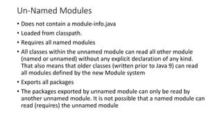 Java Platform Module System PPT