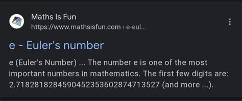 Euler Number Rokbuddygenshin