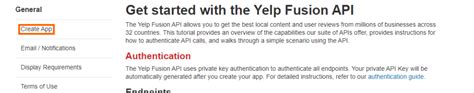 creating a yelp api key smash balloon
