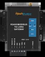 RS Modbus To LoRaWAN Converter HashStudioz Technologies