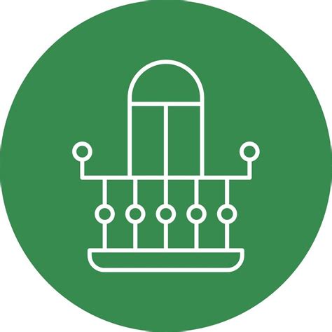 Balcony Line Circle Color Icon 38715896 Vector Art At Vecteezy