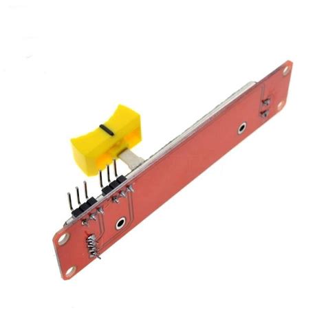 Módulo Potenciômetro Linear Deslizante 10k Eletrogate 12 Anos