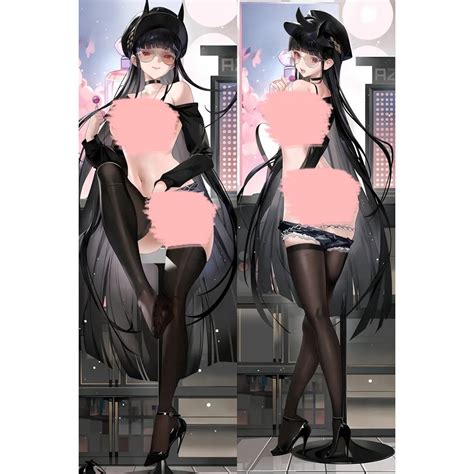 Azur Lane Noshiro Anime Girl Dakimakura Hugging Body Pillow Case Cover 02