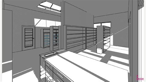 Shop Convenience Store Revit 3d Model Cgtrader