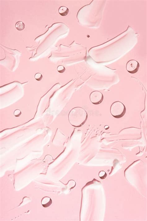 Moisturizing Serum And Face Cream With Peptides Background Of The