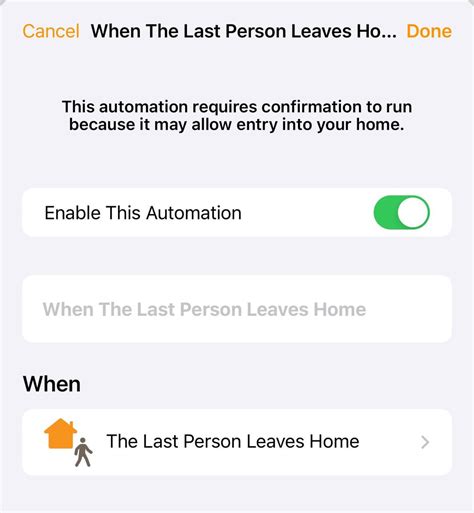 is there a way to avoid confirmation to run an automation that includes