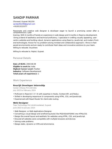 Sandipcv Pdf Web Design Java Script
