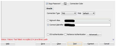 Status Failure Test Failed No Ocijdbc12 In Java Library Path A Bug