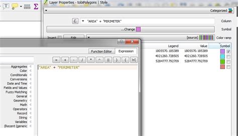 Style Categorization With Multiple Values Qgis 218 Geographic Information Systems Stack