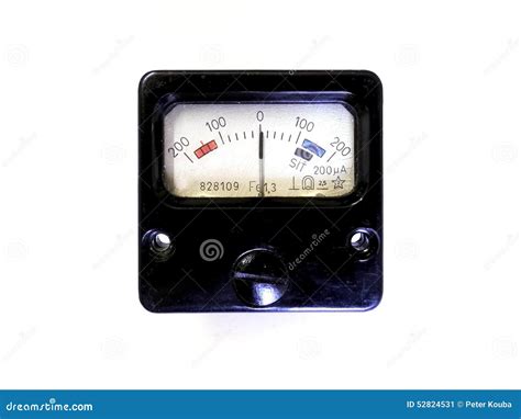 Electro Magnetic Analog Measuring Device Stock Image Image Of Component Micro 52824531