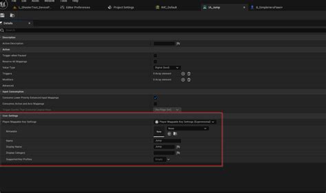player mappable keys using enhanced input tutorial