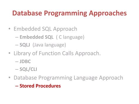 Database Programming Techniques Pptx Database Programming Techniques Pptx