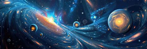 Abstract Formations Resembling Planetary Orbits And Cosmic Trajectories