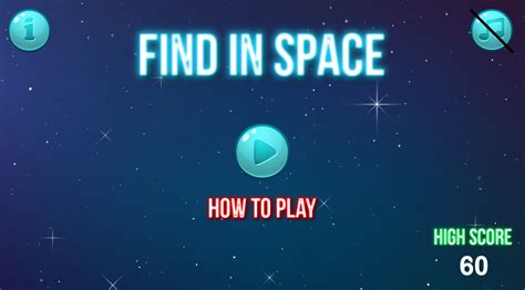 Find In Space Html5 Game Games With Source