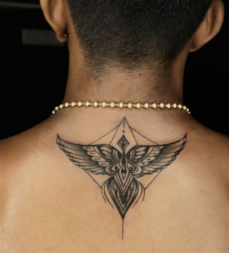 50 Wings Neck Tattoo Ideas To Inspire You