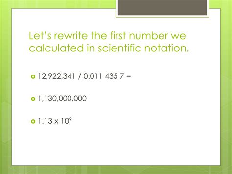 Ppt Scientific Notation Powerpoint Presentation Free Download Id