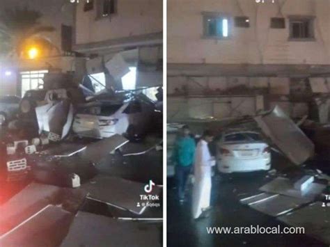 Weather Woes Watch As Wind And Rain Wreak Havoc On Riyadh Damaging