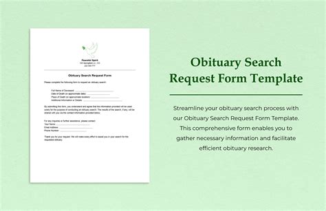 free editable obituary templates in word to download