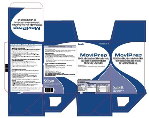Moviprep Fda Prescribing Information Side Effects And Uses