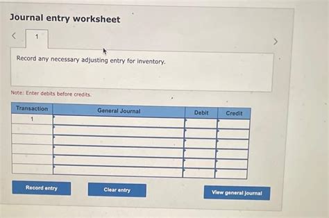 Solved Exercise 6 13 Algo Calculate Inventory Using Lower