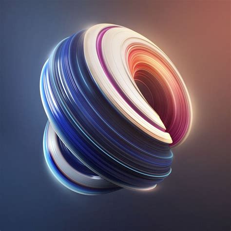 Self Initiated Experimental Series Inspired By Natural Curves Driven By Colours Digital