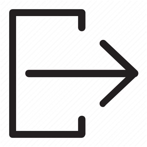 Exit Interface Out Ui User Interface Ux Web Icon