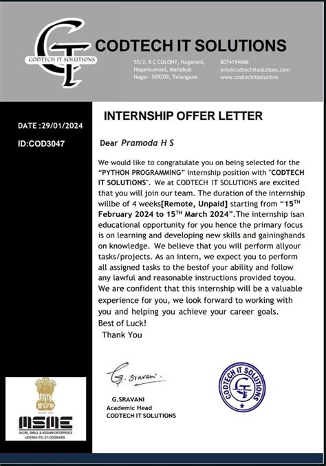 pramod h s on linkedin internshipopportunity pythonprogramming