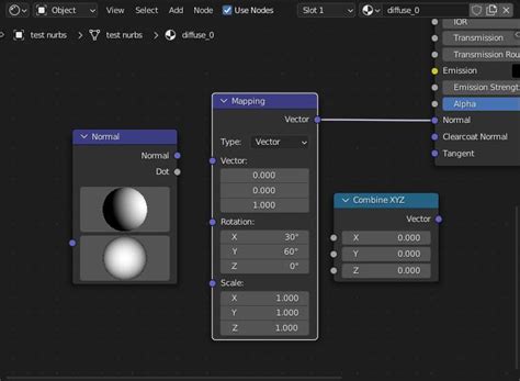 normal input and custom normals materials and textures blender