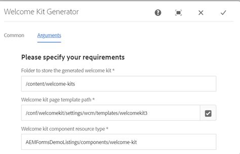 Create Welcome Kit Workflow Process Adobe Experience Manager