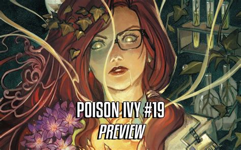 Comic Book Girl 19 Wallpaper Dc Comics Preview Poison Ivy 19 Comic