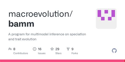 Github Macroevolution Bamm A Program For Multimodel Inference On Speciation And Trait Evolution