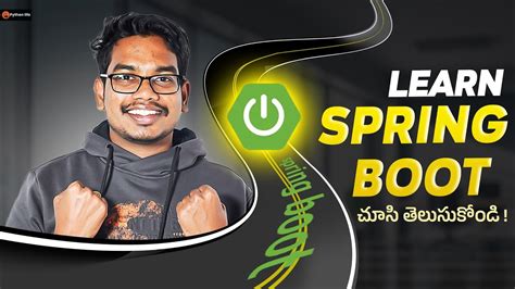 Roadmap To Learn Spring Boot Telugu Youtube