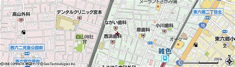 東京都大田区仲六郷2丁目25 1の地図 住所一覧検索｜地図マピオン