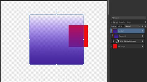 Adjustment Layer Within Symbol Not Propagating To Outer Nested Symbols