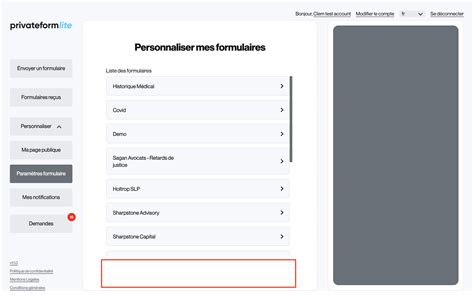 🐛 Remove Blank Space At The End Of Forms List On Form Parameters Tab · Issue 969 · Blindnet Io