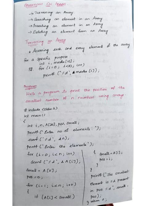 Solution Data Structures And Algorithms Hand Written Notes Studypool