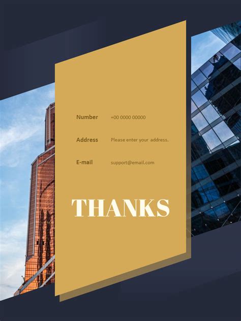 다크 앤 골드 컨셉 연례 보고서 편집이 쉬운 파워포인트 디자인