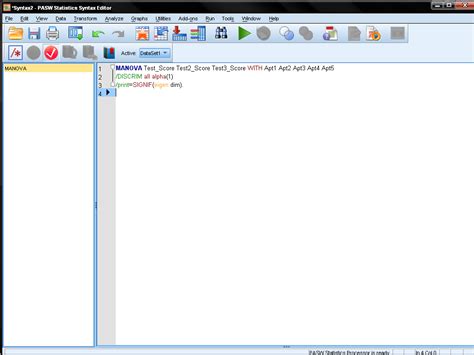 Conduct And Interpret A Canonical Correlation Statistics Solutions