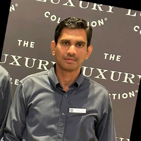 Munawar Hussain A Engineering Supervisor The Luxury Collection