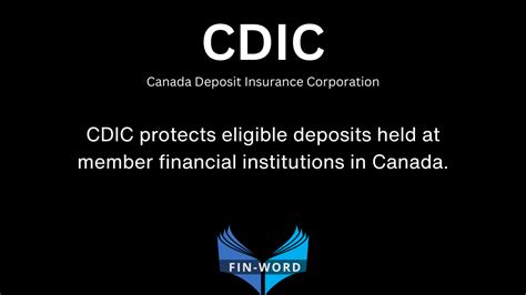 Cdic Insurance Safeguarding Your Canadian Bank Deposits In
