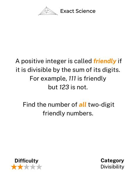 Exact Science On Linkedin Problem Of The Day 105 A Positive Integer