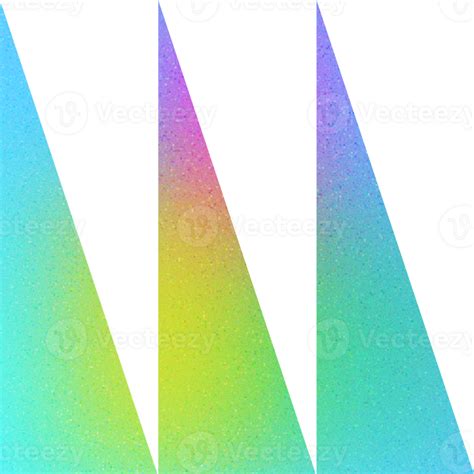 Cool Shape Triangular Array Sharp Peaks Smooth Gradient Soft Edges Vertical Triangles Gradient