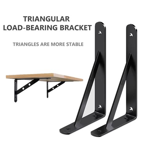 1pcs Wall Triangle Bracket Angle Heavy Duty Table Bracket Support Bench