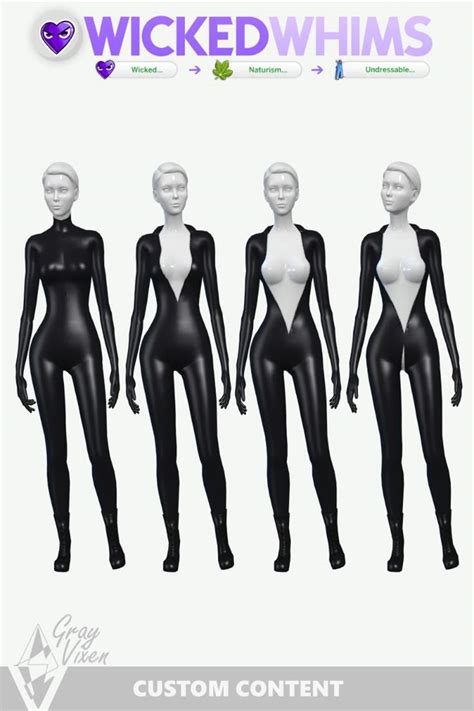 Sims 4 Latex Bodysuit Cc En 2024 Sims Cheveux Sims Vetements