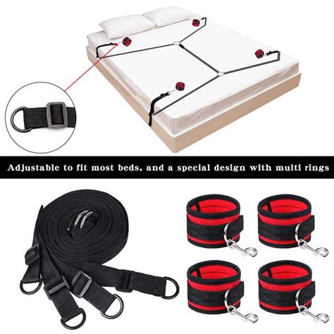 Amazon Hot Sale Bdsm Bindage Kit Sex Leather Bondage Gear Sex Toys For