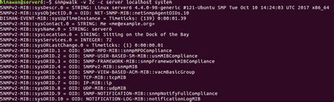 Tutorial Konfigurasi SNMP Client Berbasis Linux Ubuntu Server