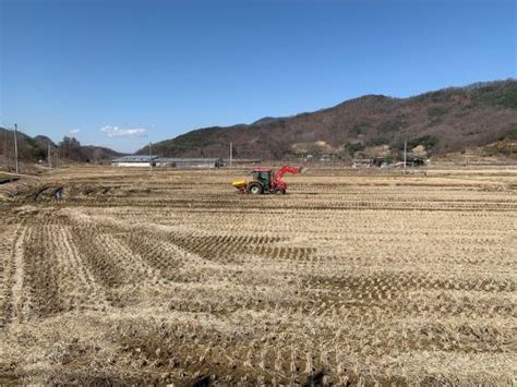 상주의소리 상주소식 상주시 토양개량제 공동 살포비 지원사업 시행