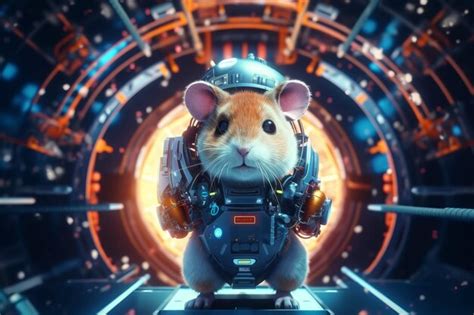 Premium Photo A Mouse In A Spaceship With A Mouse In It